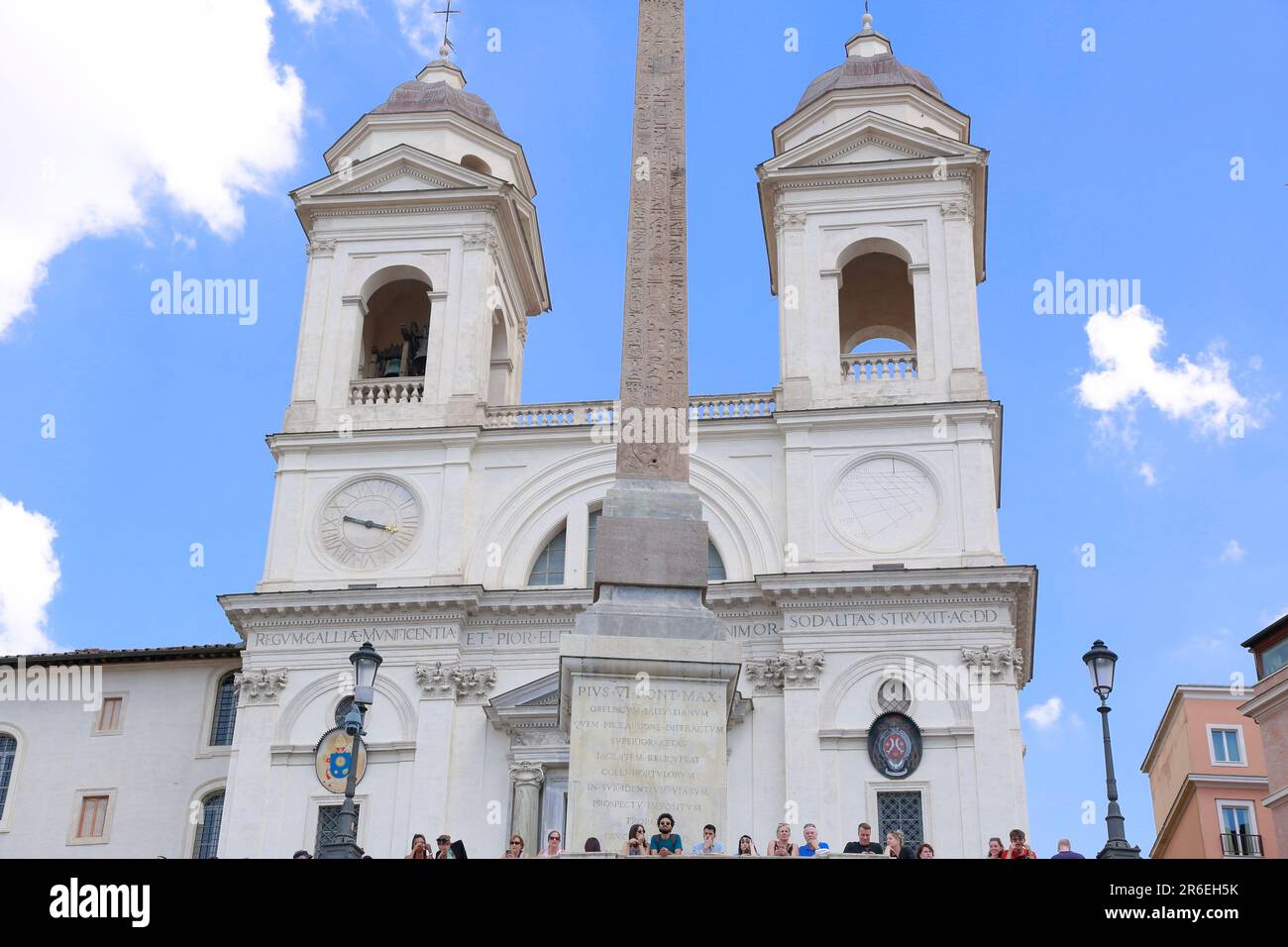 Piazza di Spagna, most famous squares in Rome, Italy Stock Photo - Alamy
