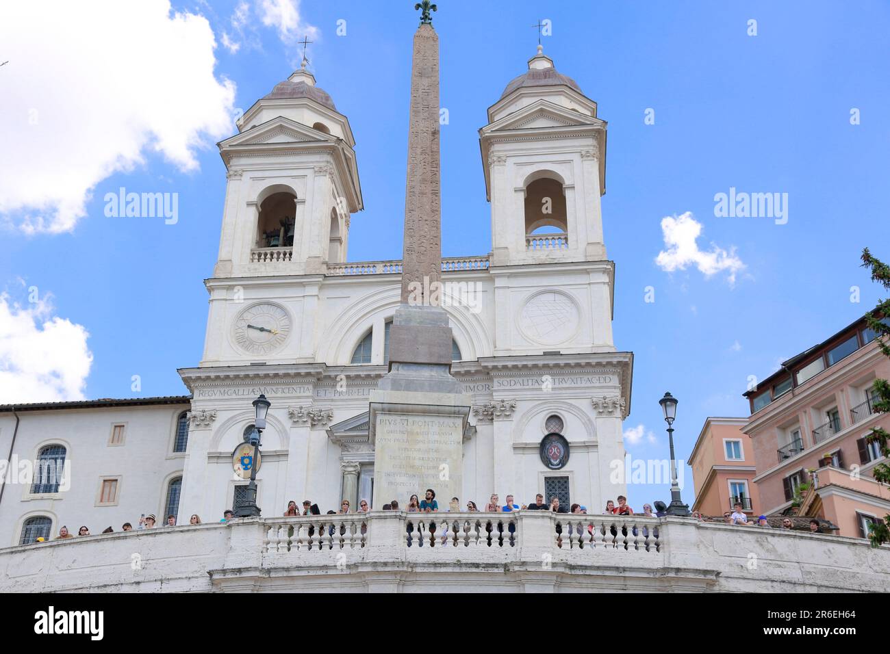 Piazza di Spagna, most famous squares in Rome, Italy Stock Photo - Alamy