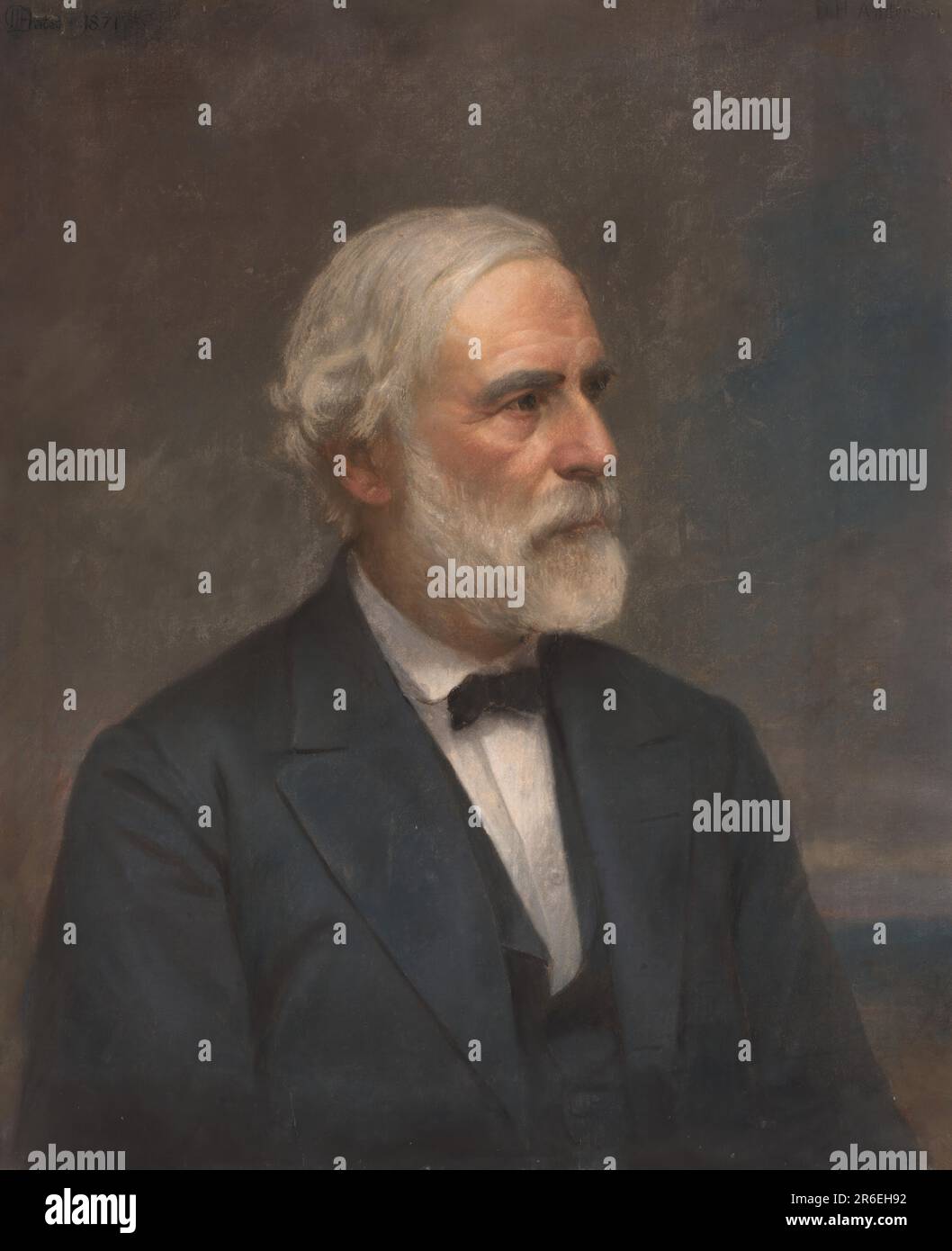 Robert E. Lee. pastel on paper. Date: 1871. Museum: NATIONAL PORTRAIT ...