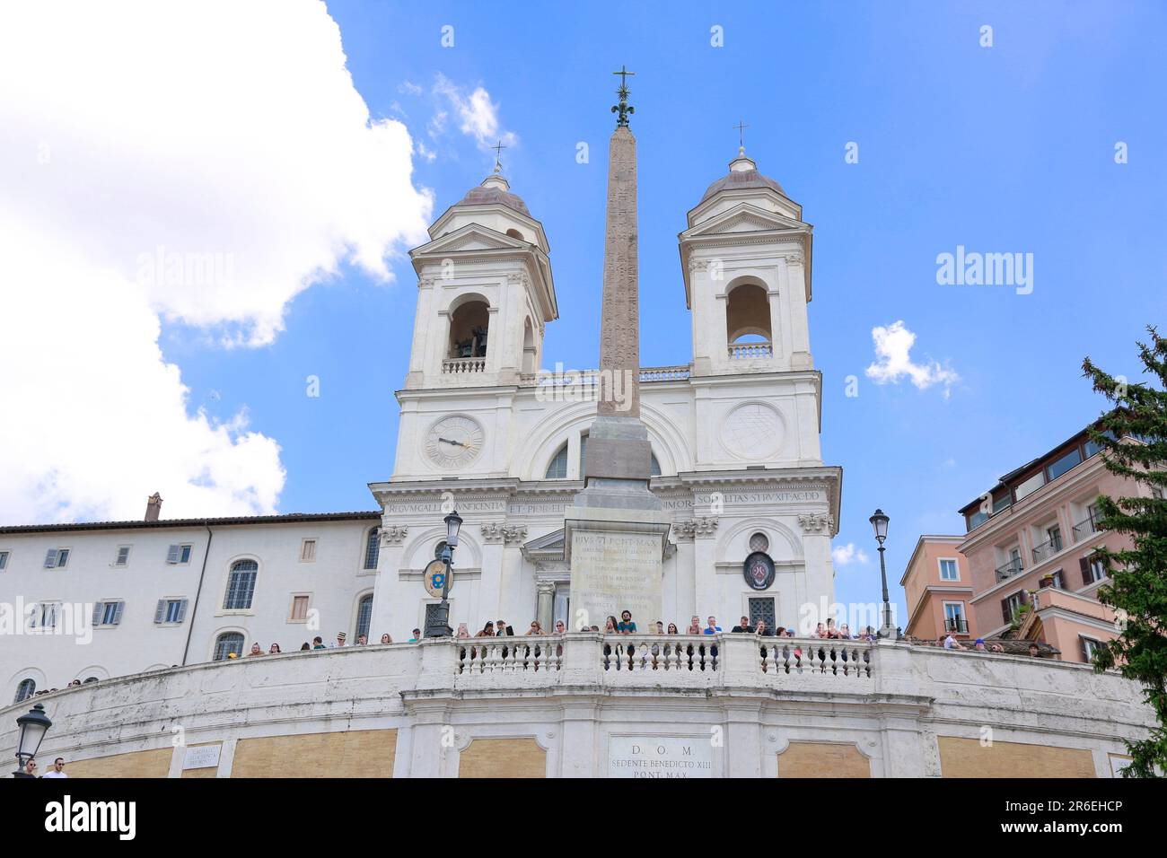 Piazza di Spagna, most famous squares in Rome, Italy Stock Photo - Alamy