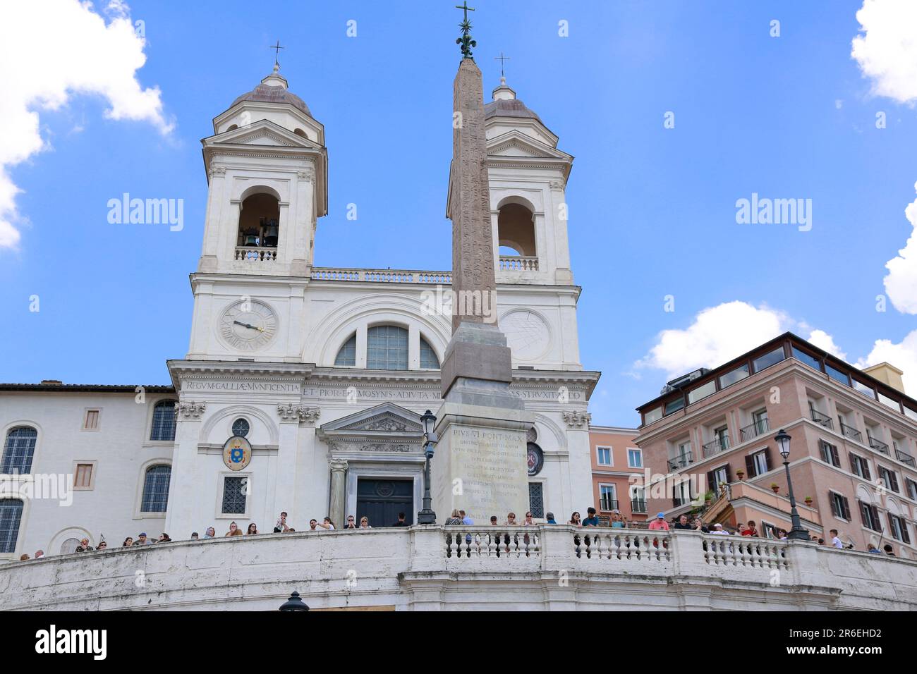 Piazza di Spagna, most famous squares in Rome, Italy Stock Photo - Alamy