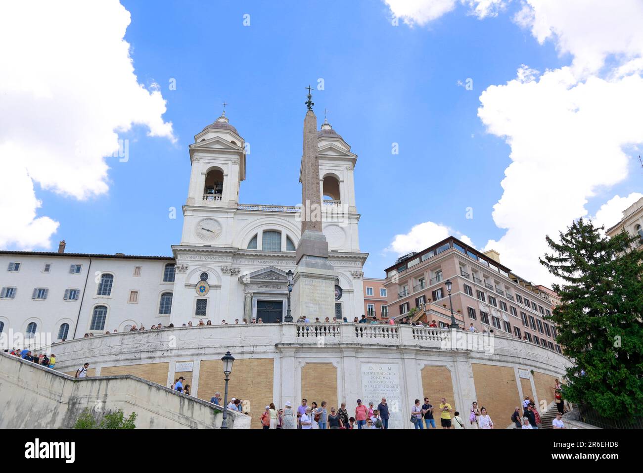 Piazza di Spagna, most famous squares in Rome, Italy Stock Photo - Alamy