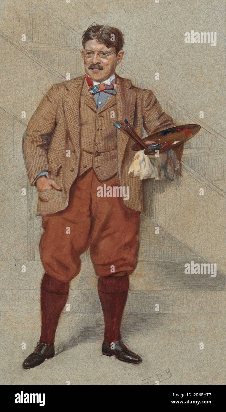 Edwin Austin Abbey. watercolor and pencil on paper. Date: c. 1898 ...