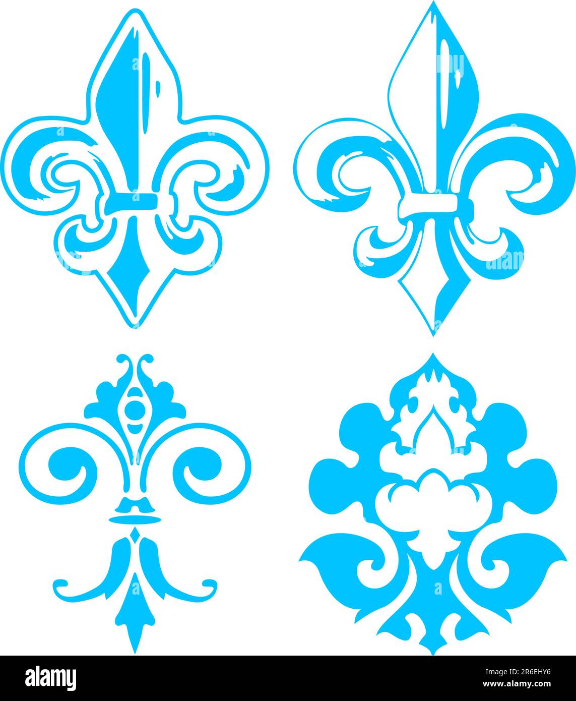 Basic shape elements logo Stock Vector Images - Alamy