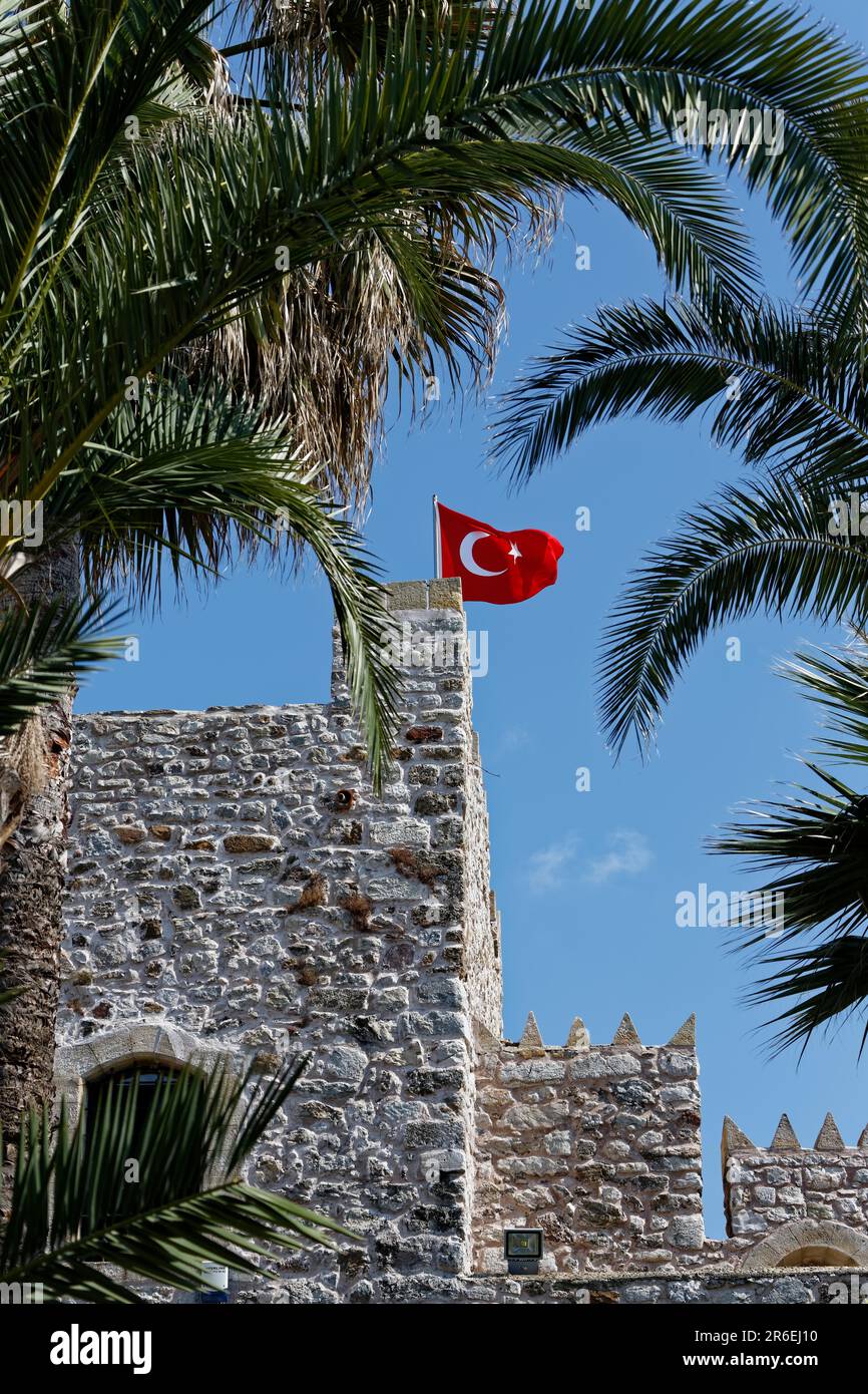 Marmaris Kalesi, Marmaris Castle, Marmaris, Turkey, Tuerkei Stock Photo ...