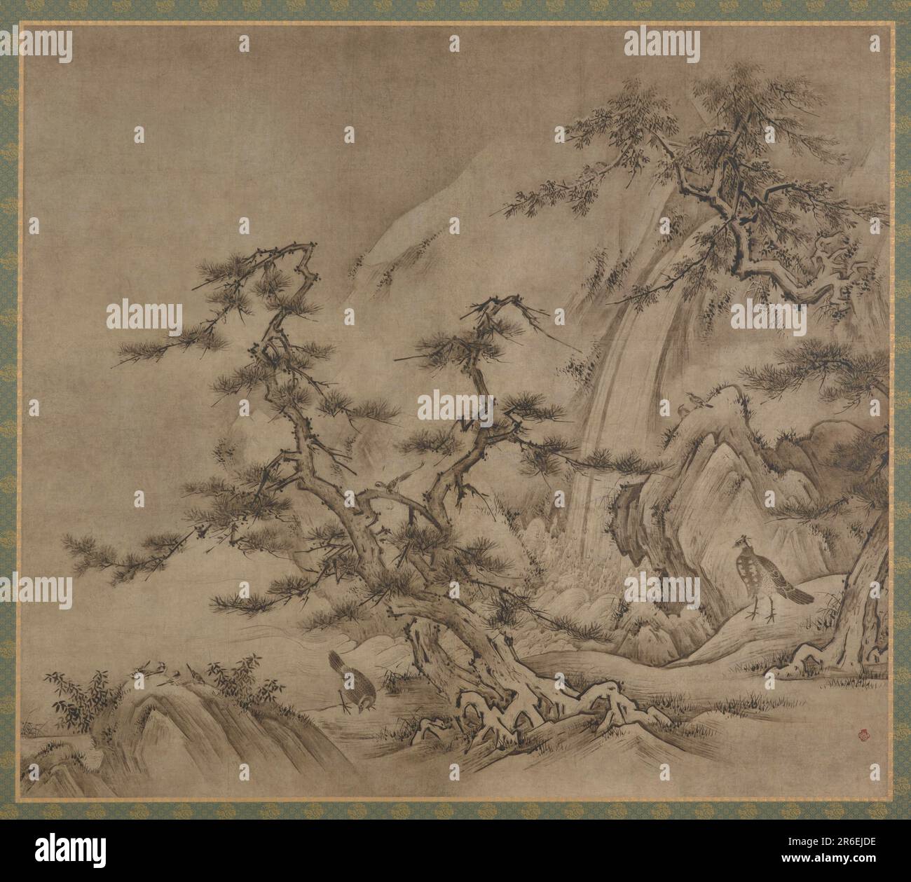 Landscape. ink on paper. Origin: Japan. Period: Muromachi period. Date ...