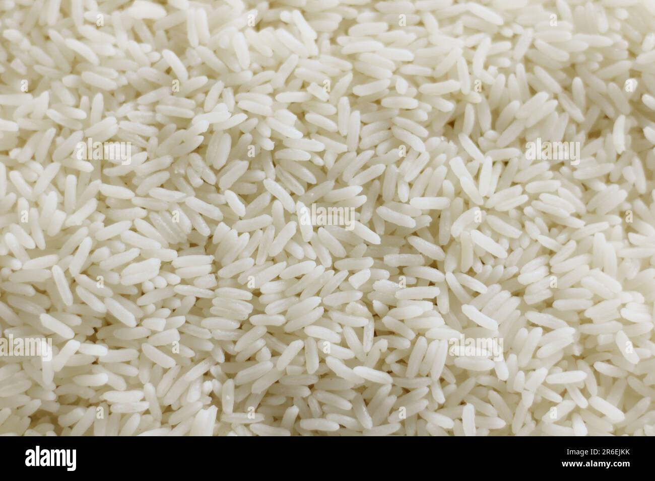 A close-up of a stack of freshly-cooked rice Stock Photo - Alamy