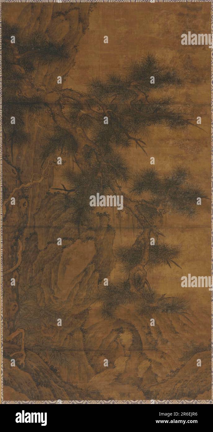 Pine and Brook. Date: 16th century. Origin: China. Period: Ming dynasty ...