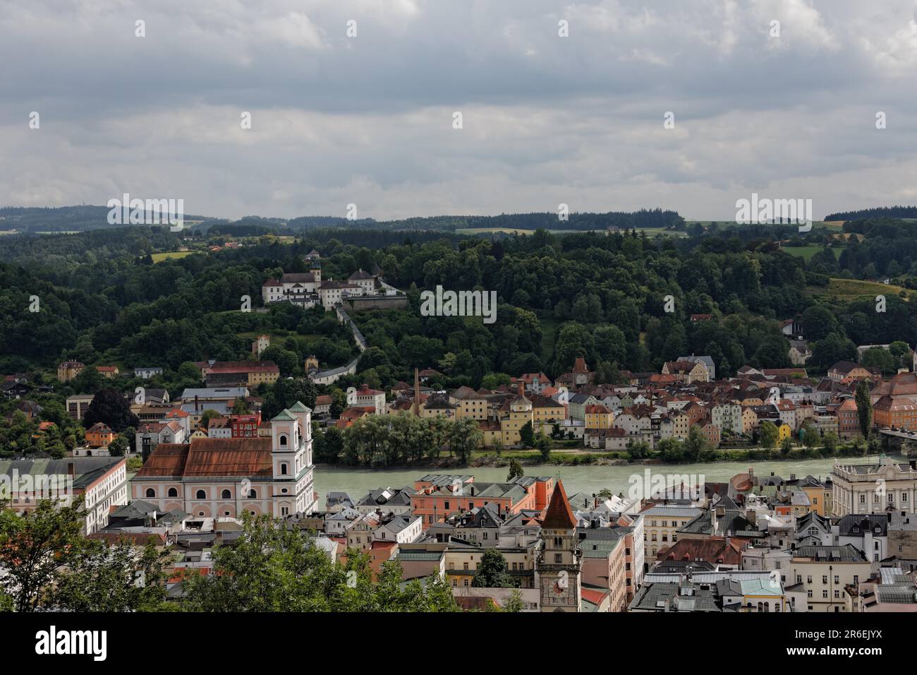 Passau city three rivers hi-res stock photography and images - Alamy