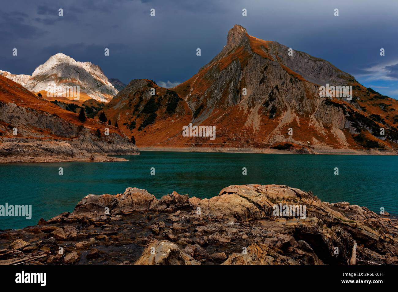 Lake Spuller, Austria Stock Photo - Alamy
