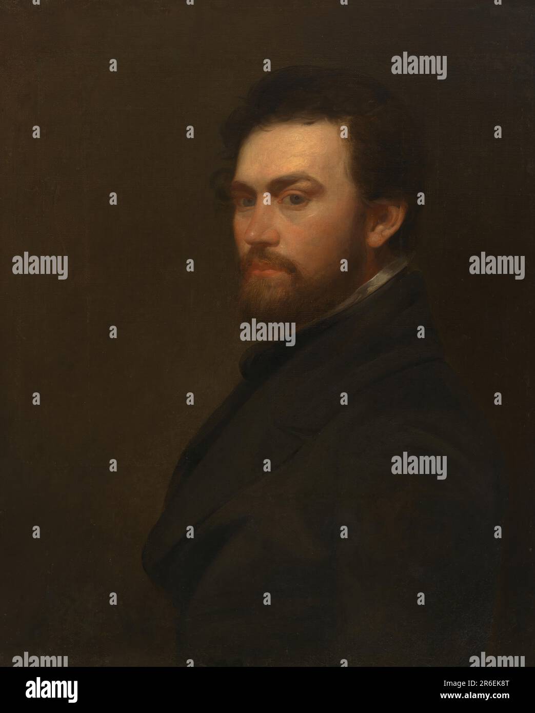 George Fuller Self-Portrait. oil on canvas. Date: Before 1860. Museum ...