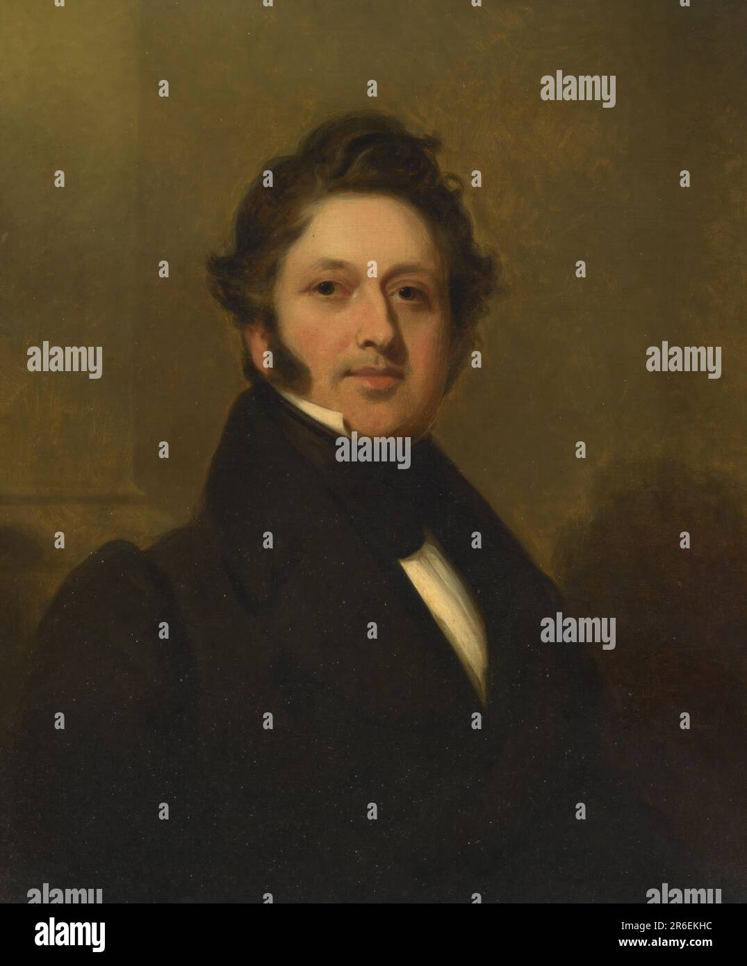 Daniel Embury Oil On Canvas Date C 1830 Museum National Portrait