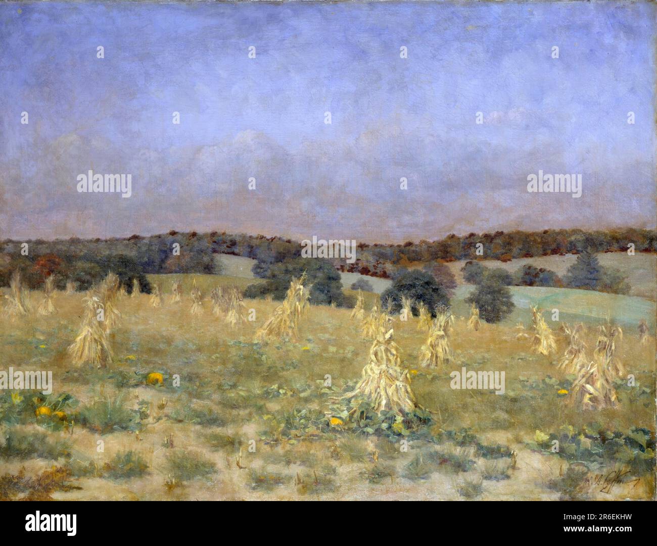 September. oil on canvas. Date: ca. 1907. Museum: Smithsonian American ...