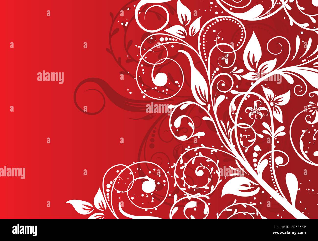 Floral abstract background, vector illustration Stock Vector Image ...