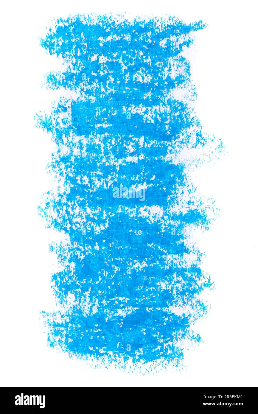 colored pencil strokes isolated on white background Stock Photo - Alamy