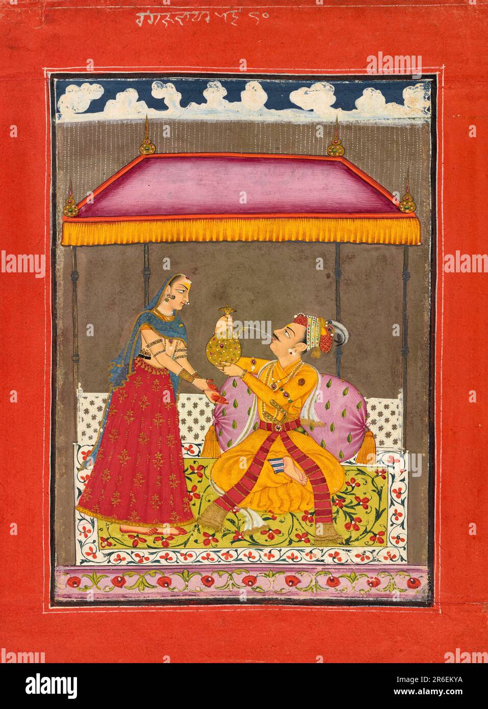 Indian fabric 1750 hi-res stock photography and images - Alamy