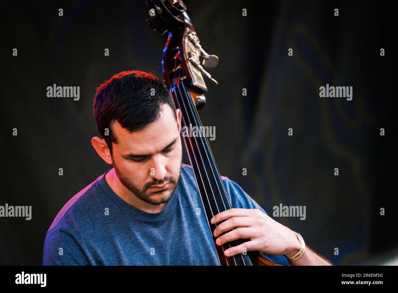 Copenhagen, Denmark. 08th June, 2023. The Danish jazz duo Bremer/McCoy ...