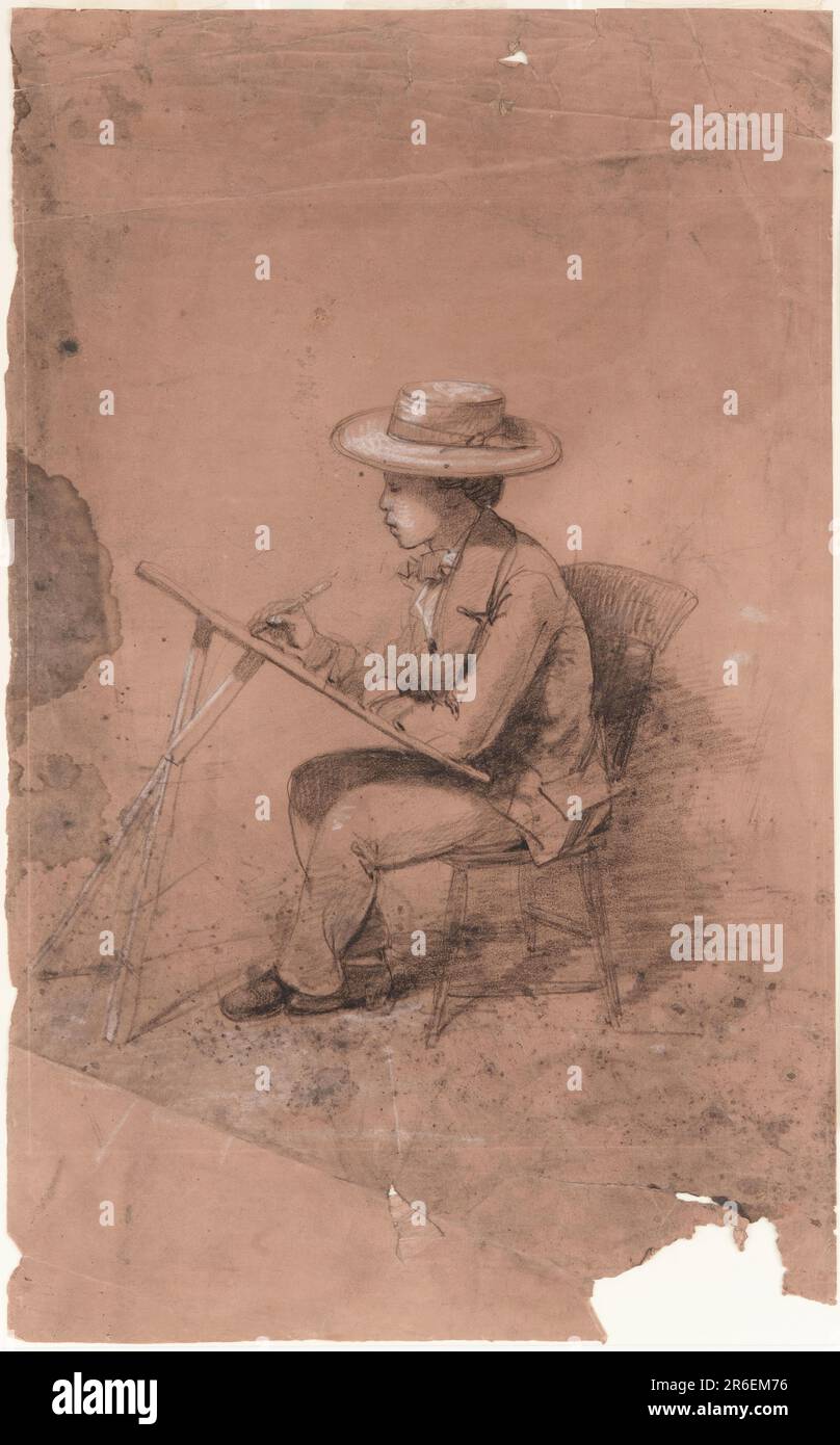 Portrait of John Ross Key. Date: 1854-55. Origin: United States. Crayon ...