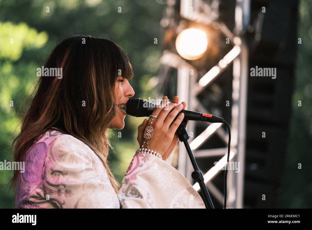 Copenhagen, Denmark. 08th June, 2023. The French band Melody's Echo ...