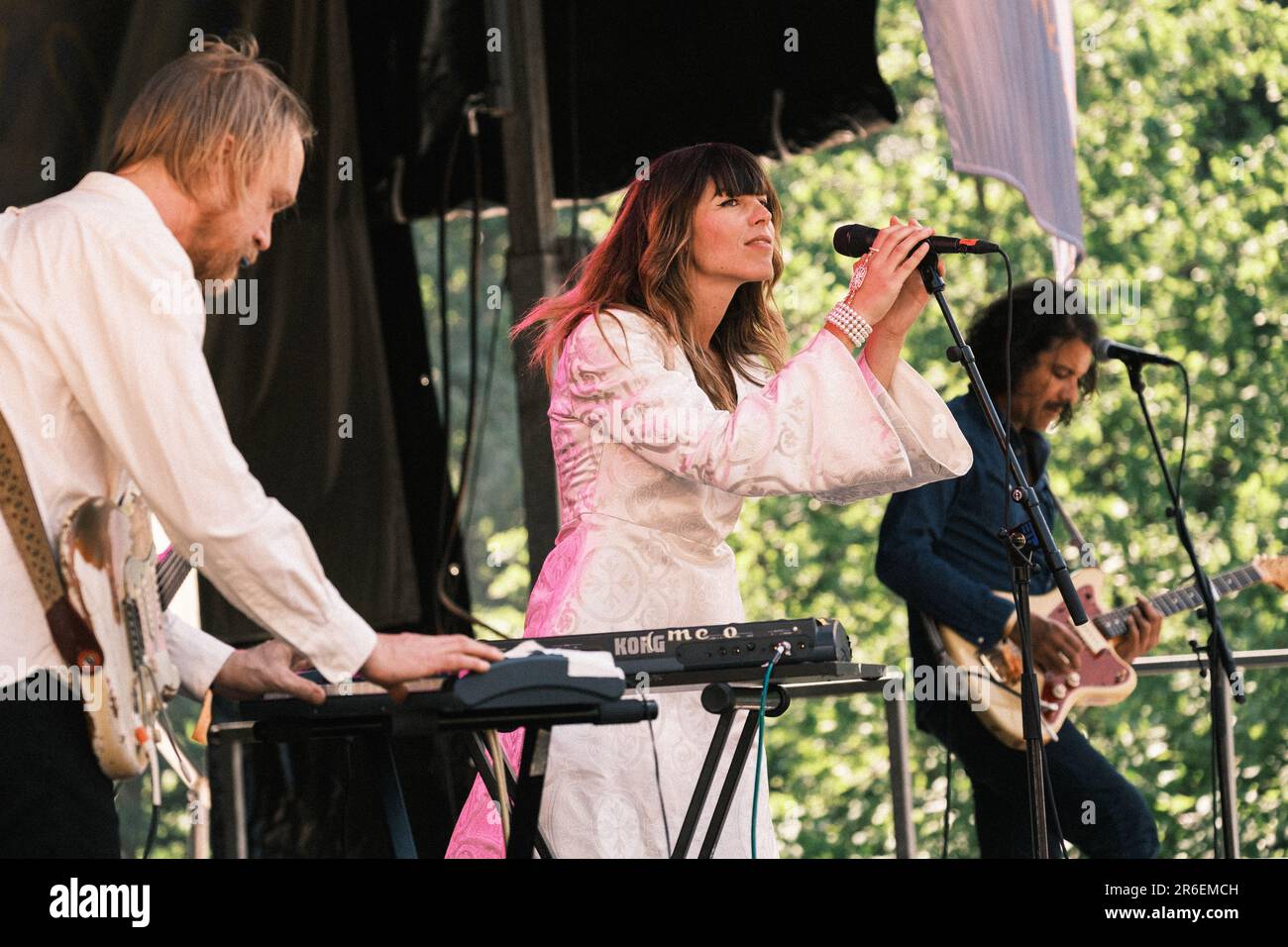 Copenhagen, Denmark. 08th June, 2023. The French band Melody's Echo ...