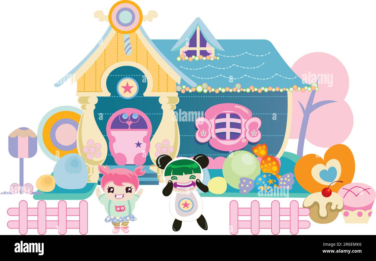 House cartoon style Stock Vector Images - Alamy