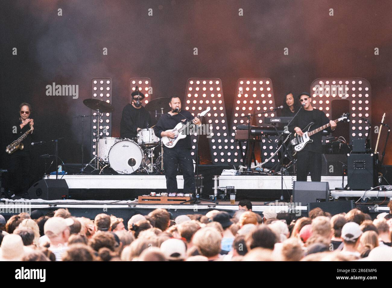 Copenhagen, Denmark. 08th June, 2023. The New Zealand rock band Unknown ...
