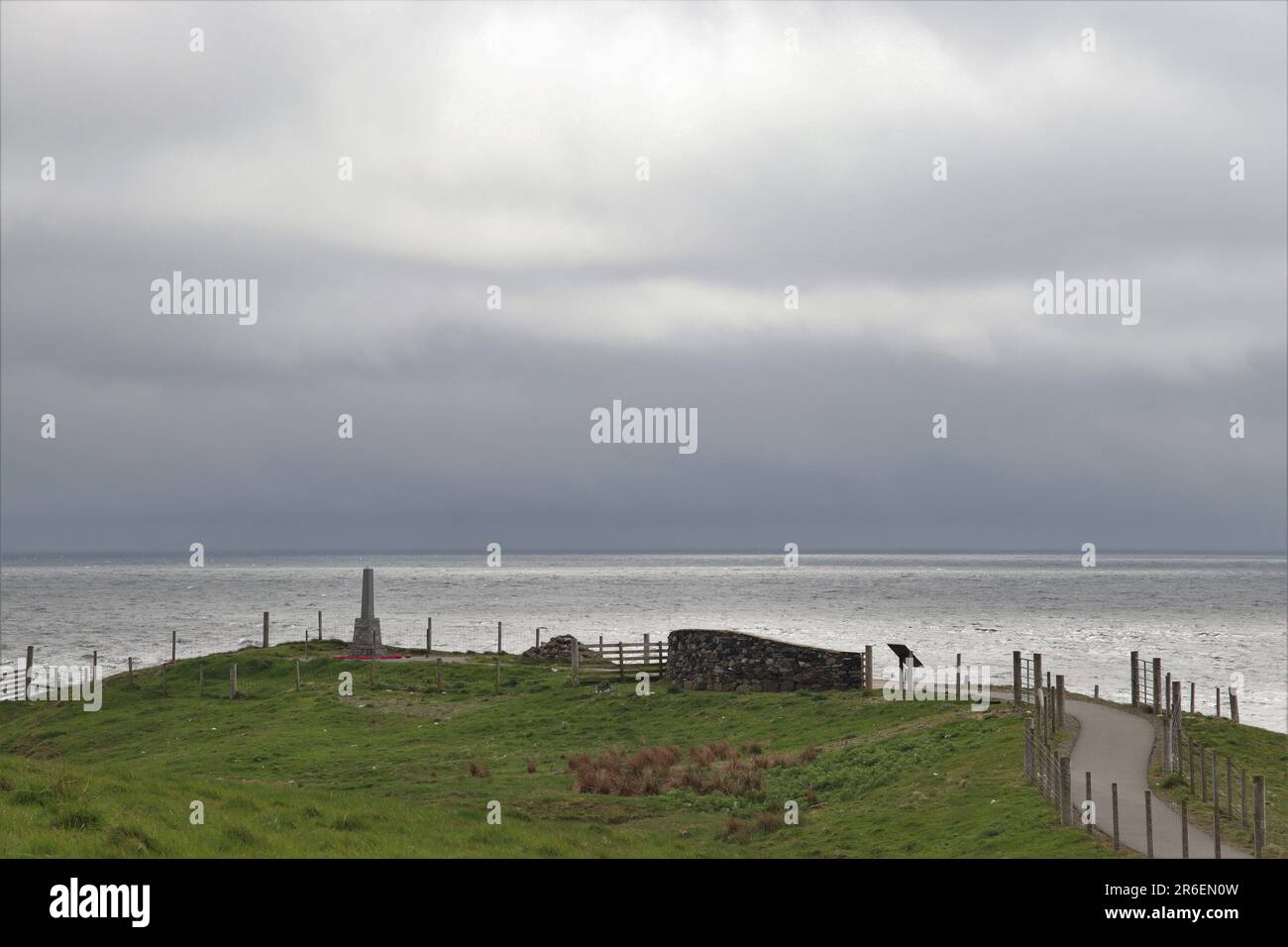 Iolaire Monument, Stornoway Stock Photo - Alamy