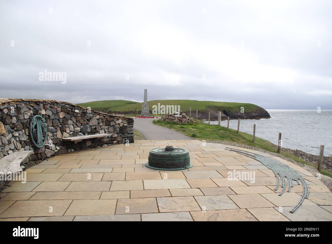 Iolaire Monument, Stornoway Stock Photo - Alamy