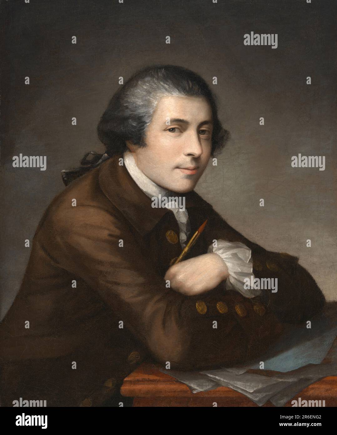 Matthew Pratt Self-Portrait. oil on canvas. Date: 1764. Museum ...