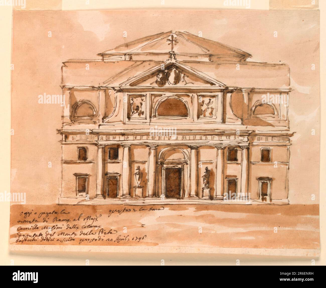 Receding straight wall hi-res stock photography and images - Alamy