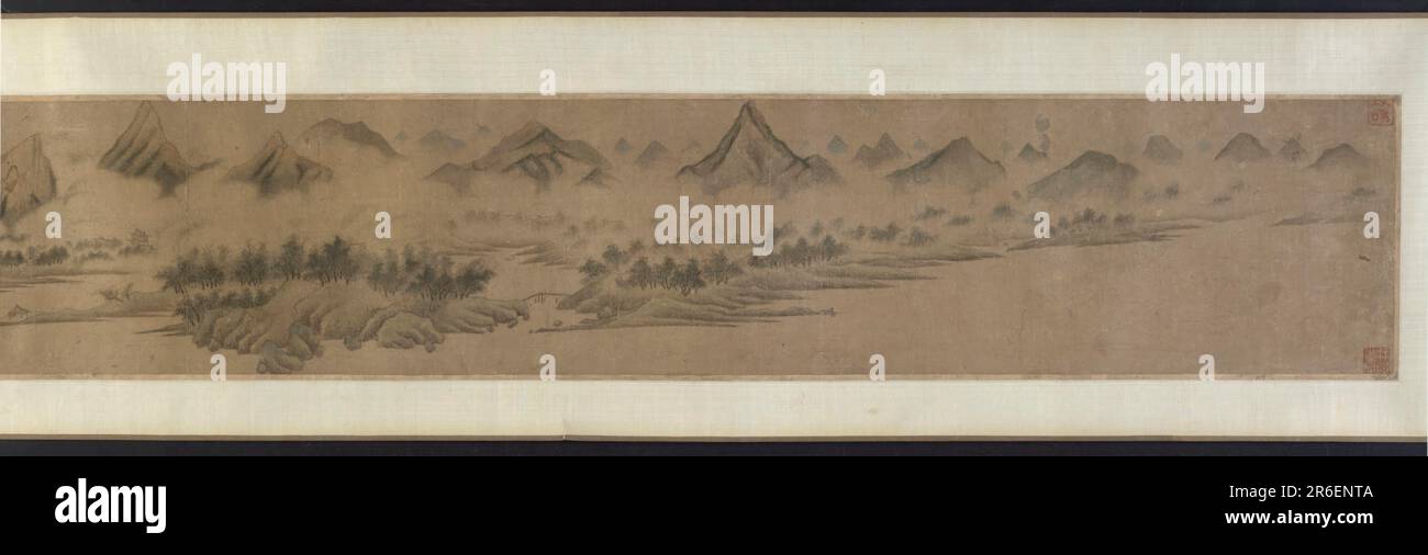Cloudy Mountains. Origin: China. Period: Qing dynasty. Date: 17th-18th ...