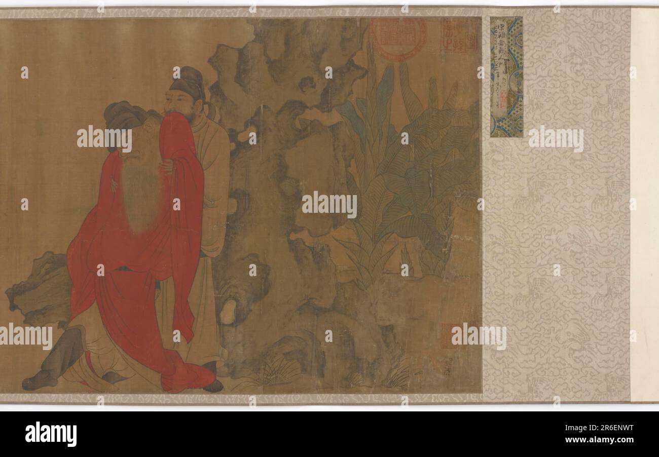 Drunken poets. Origin: China. Date: 1368-1644. Period: Ming dynasty ...