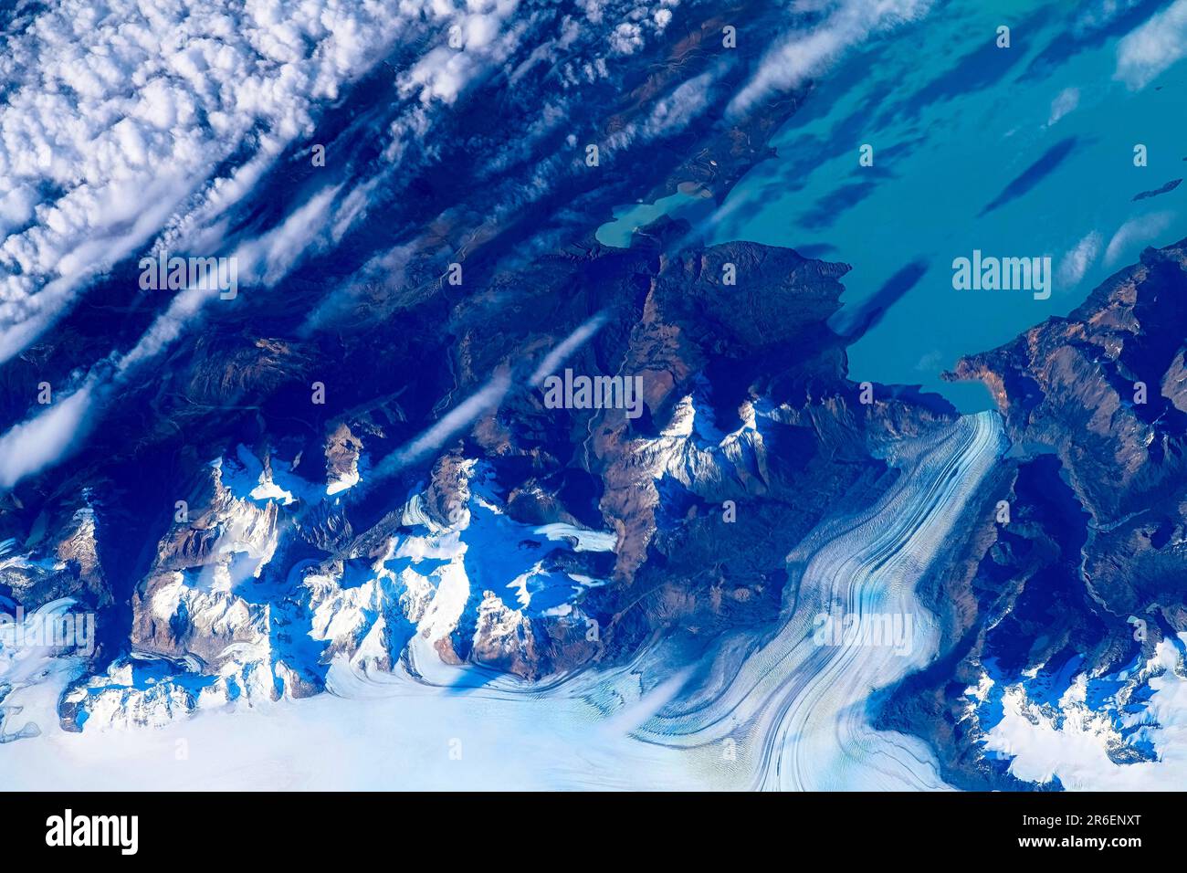The beauty of the glaciers. Digital enhancement. Elements by NASA ...