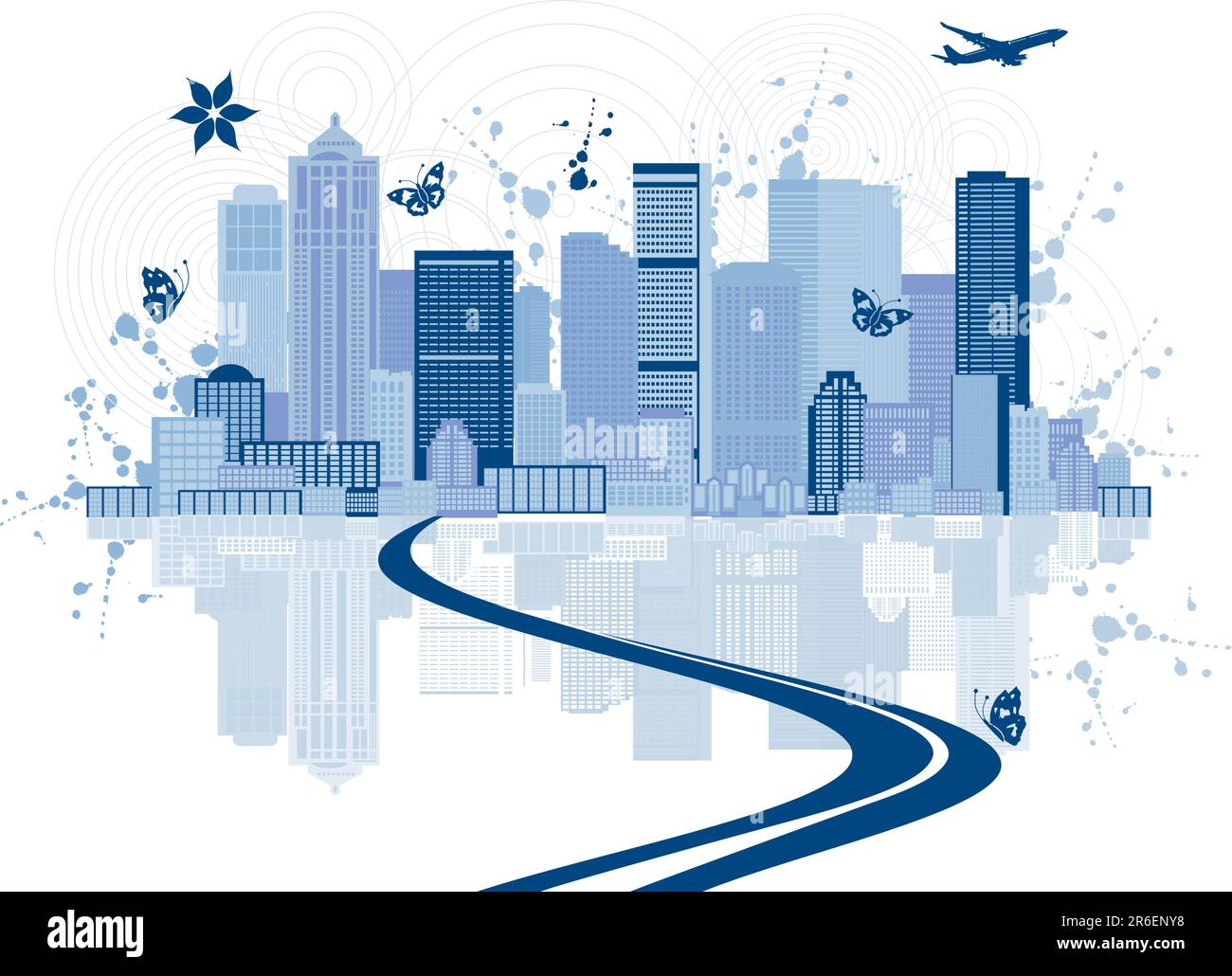 Cityscape background, urban art Stock Vector Image & Art - Alamy