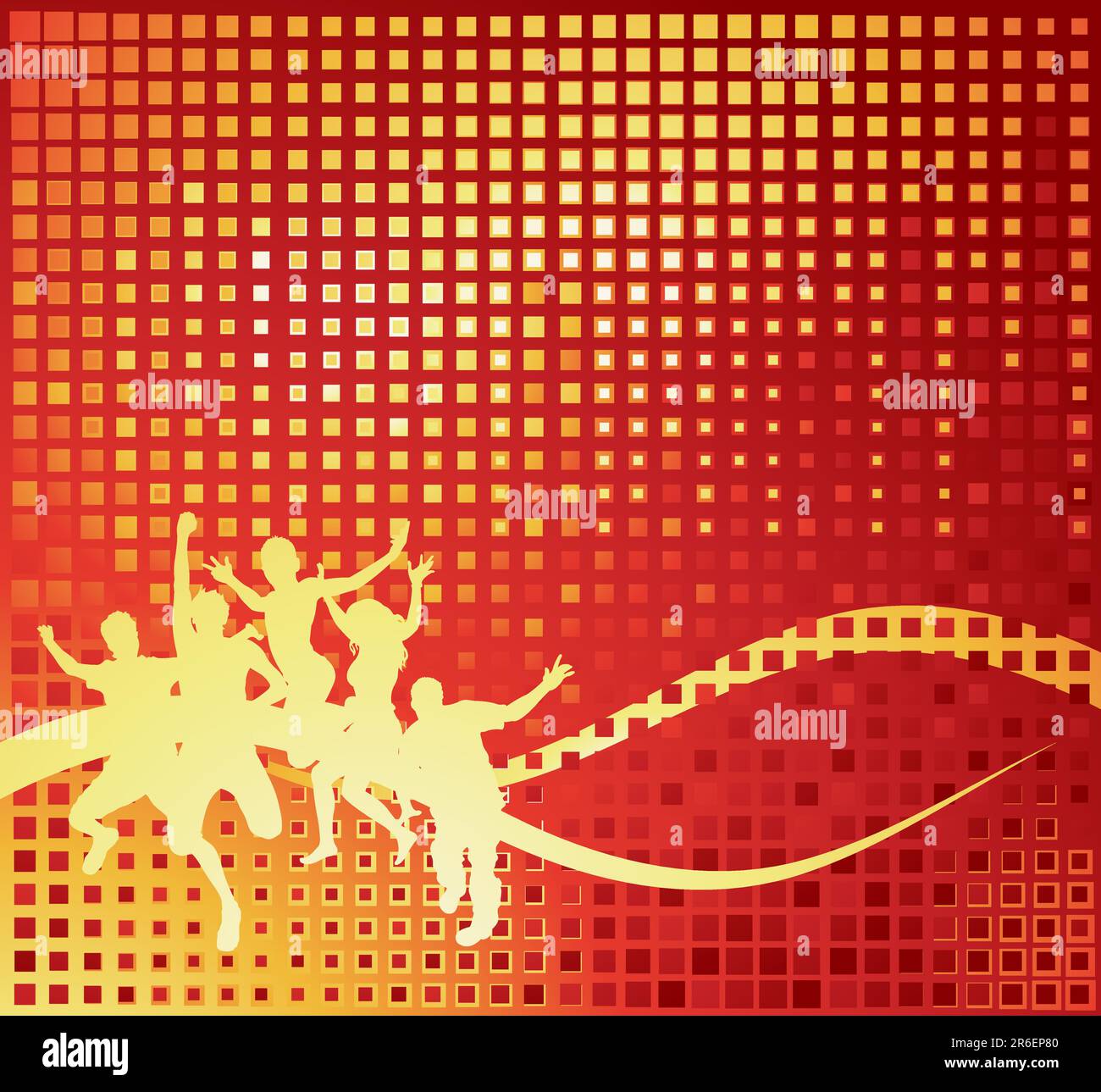 Funny party background Stock Vector Image & Art - Alamy