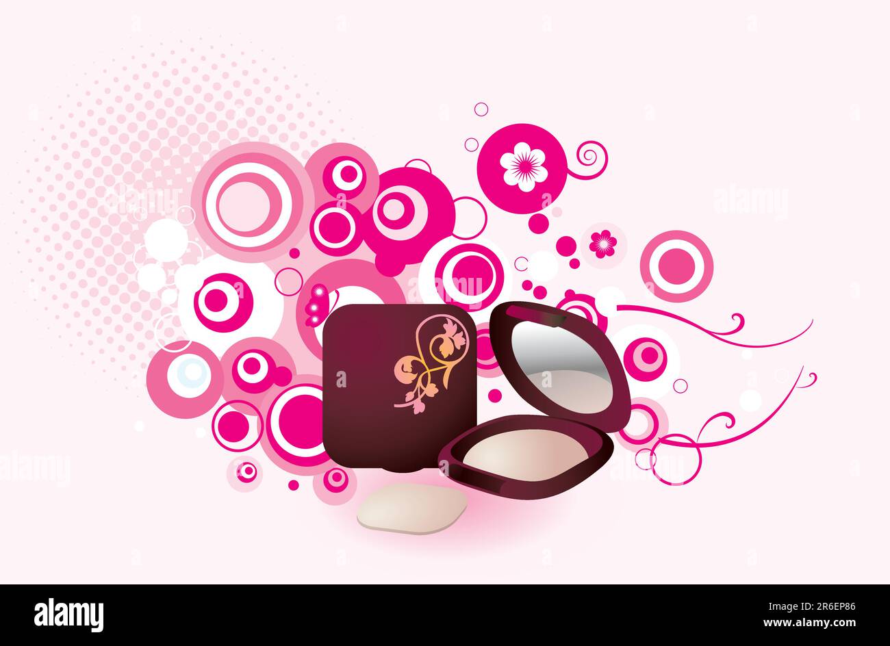 Makeup re make Stock Vector Images - Alamy