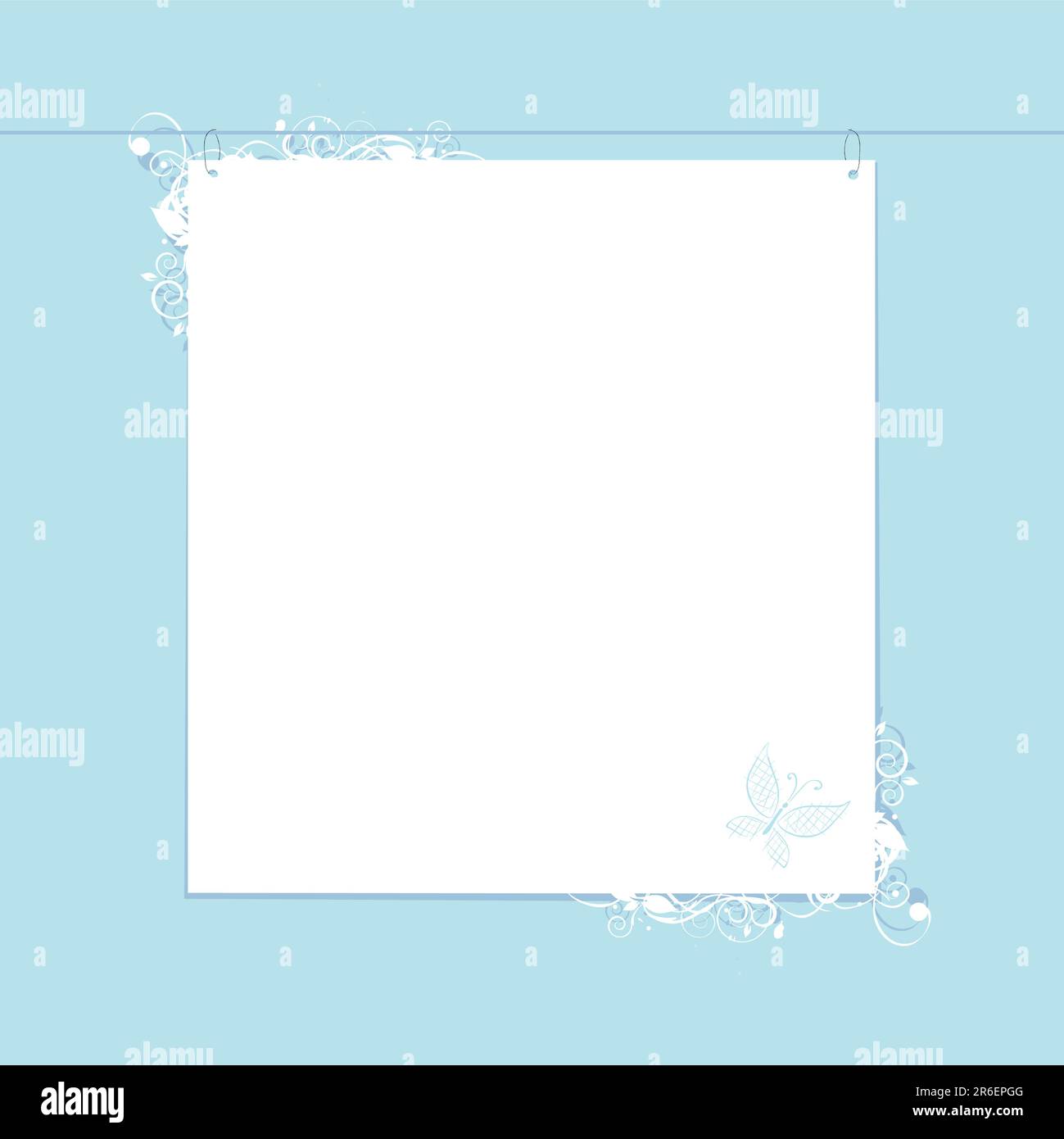 White paper form with place for your text Stock Vector Image & Art - Alamy