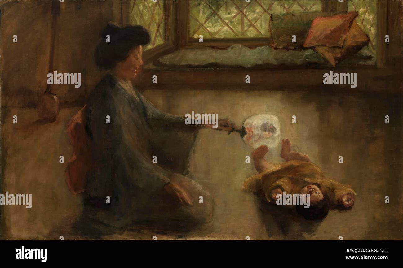 Japanese Lullaby. Date: ca. 1903. oil on canvas. Museum: Smithsonian ...