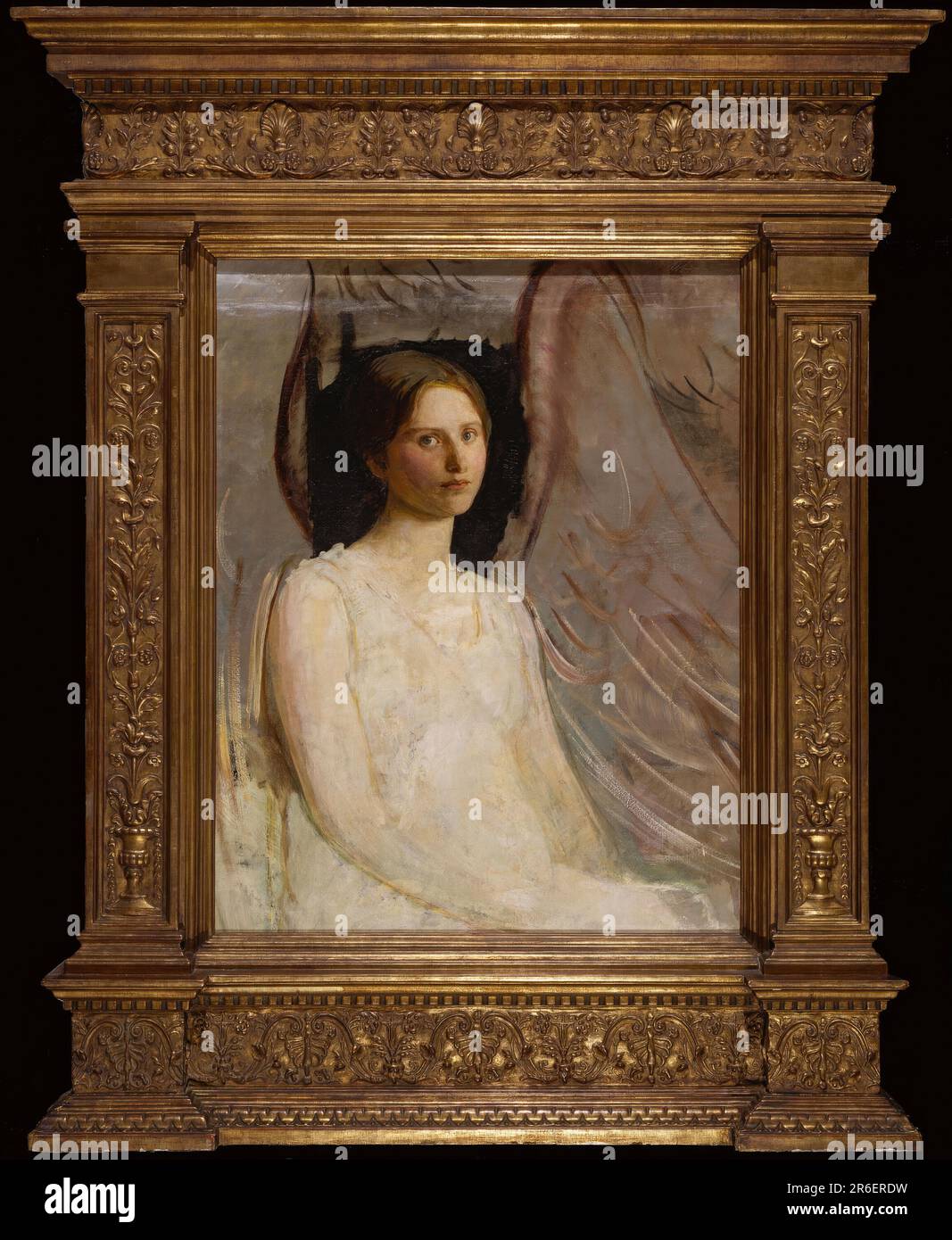 Study for Seated Angel. oil on canvas. Date: 1899-1900 (possibly ...