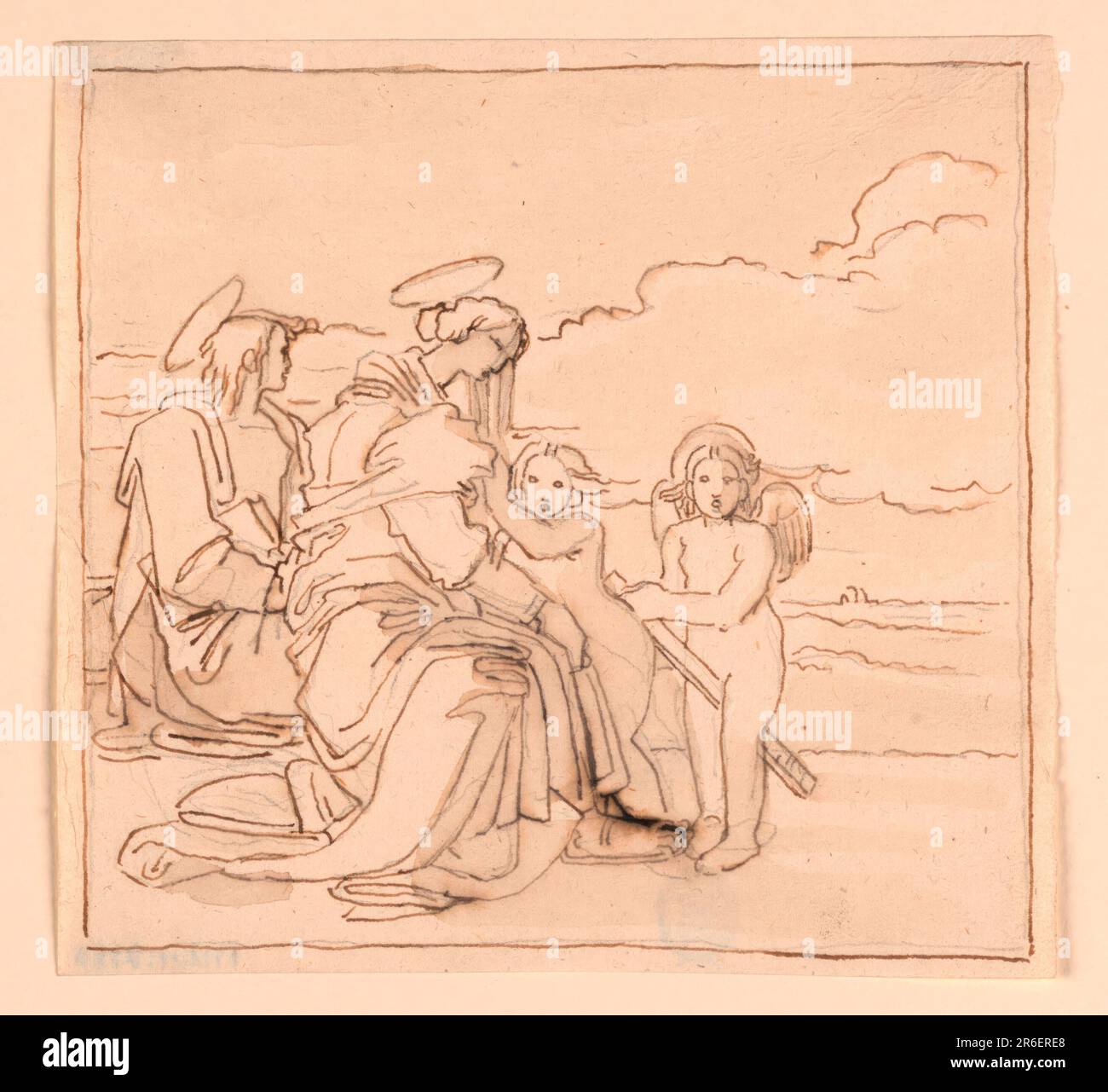 Angels seated upon hi-res stock photography and images - Alamy