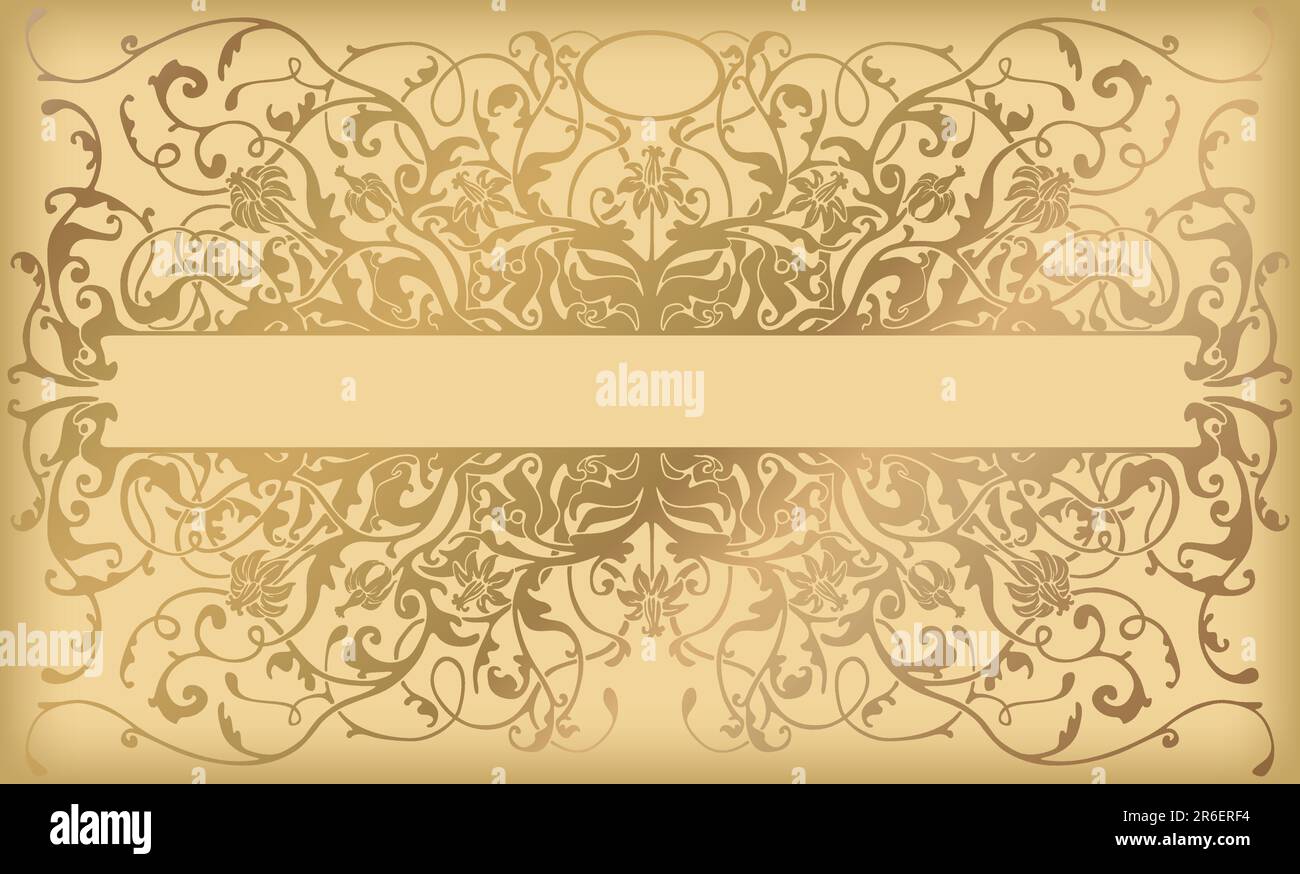 Decorative card blank hi-res stock photography and images - Alamy