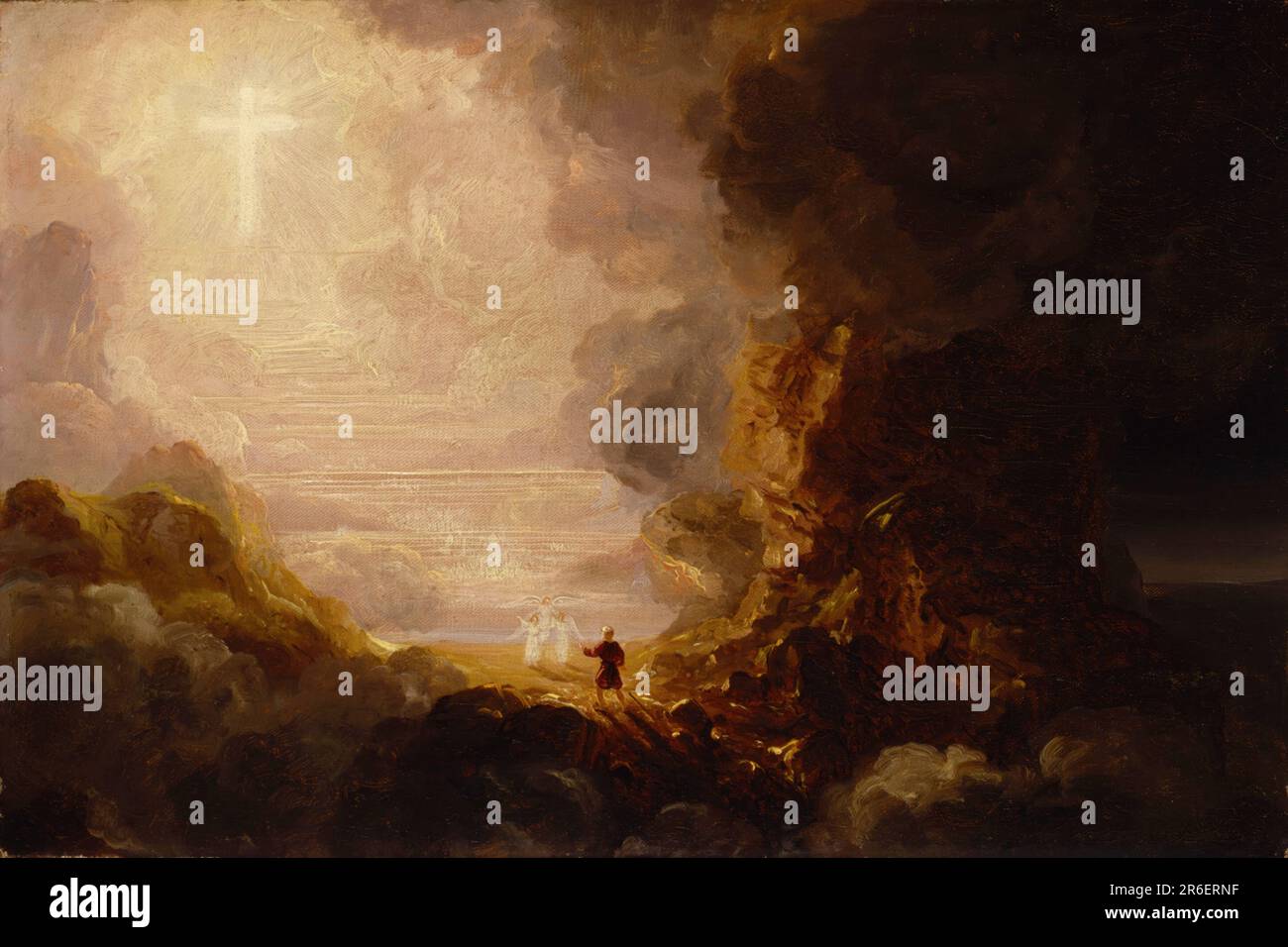 The Pilgrim of the Cross at the End of His Journey (study for series ...