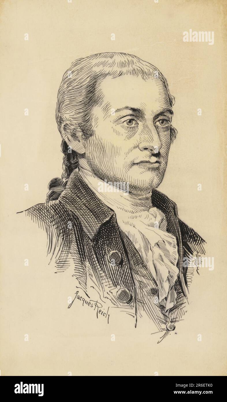 John Jay. ink on paper. Date: c. 1899-1920. Museum: NATIONAL PORTRAIT GALLERY Stock Photo - Alamy