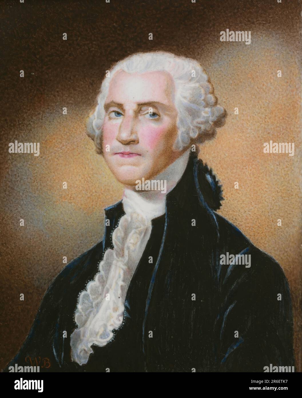 George Washington. Date: 1810-20. Enamel on copper. Museum: NATIONAL ...