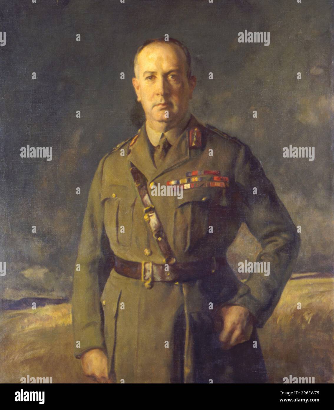 Sir General Arthur William Currie. oil on canvas. Date: 1920. Museum ...