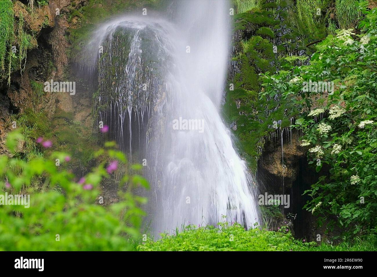Bad Urach Waterfall, Black Forest, Germany Stock Photo - Alamy