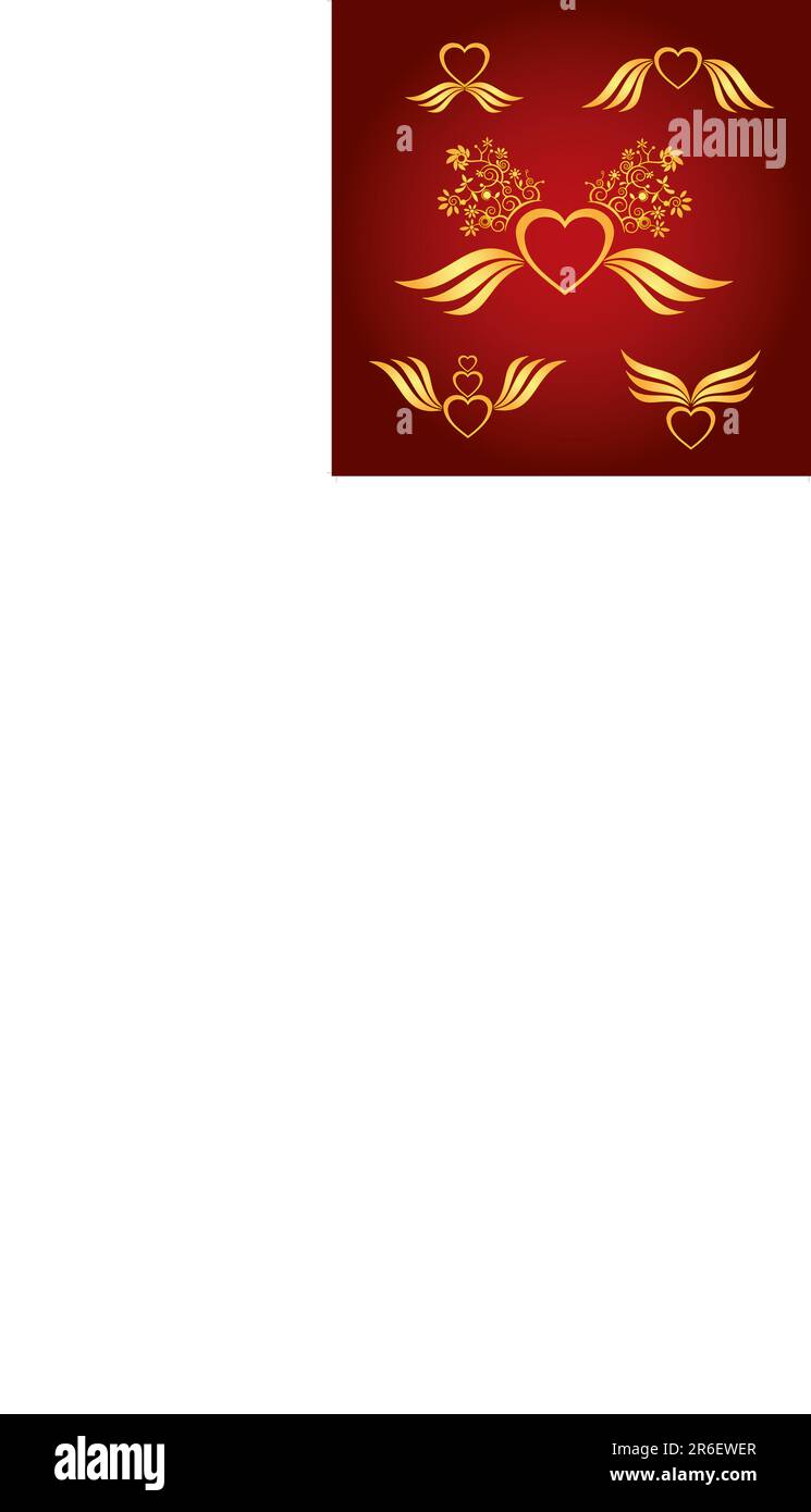 Love symbol vector hi-res stock photography and images - Alamy