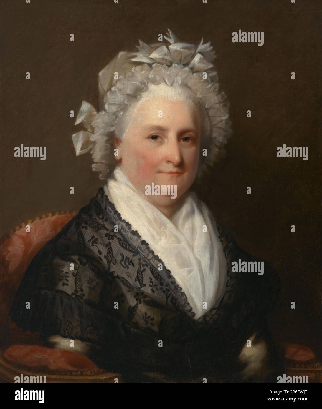 Martha Washington. oil on canvas. Date: early-mid 19th century. Museum ...