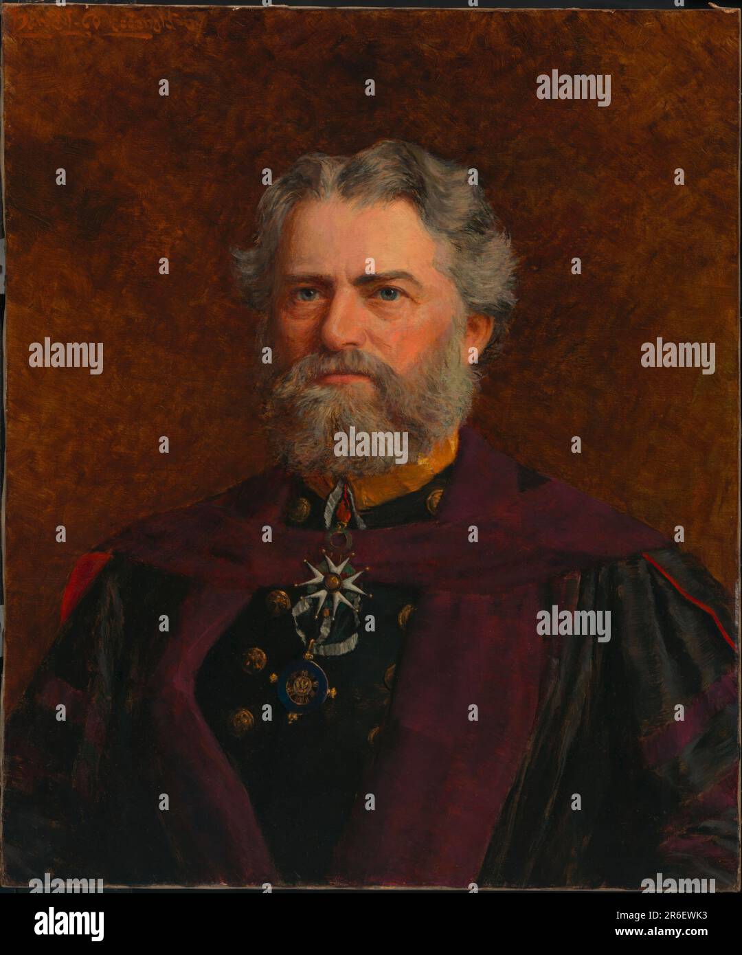 Simon Newcomb. oil on canvas. Date: 1909. Museum: NATIONAL PORTRAIT ...