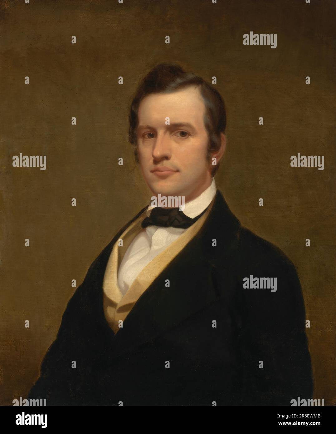 Unidentified Man. oil on canvas. Date: c. 1856. Formerly identified as Stephen Collins Foster, 4 ...